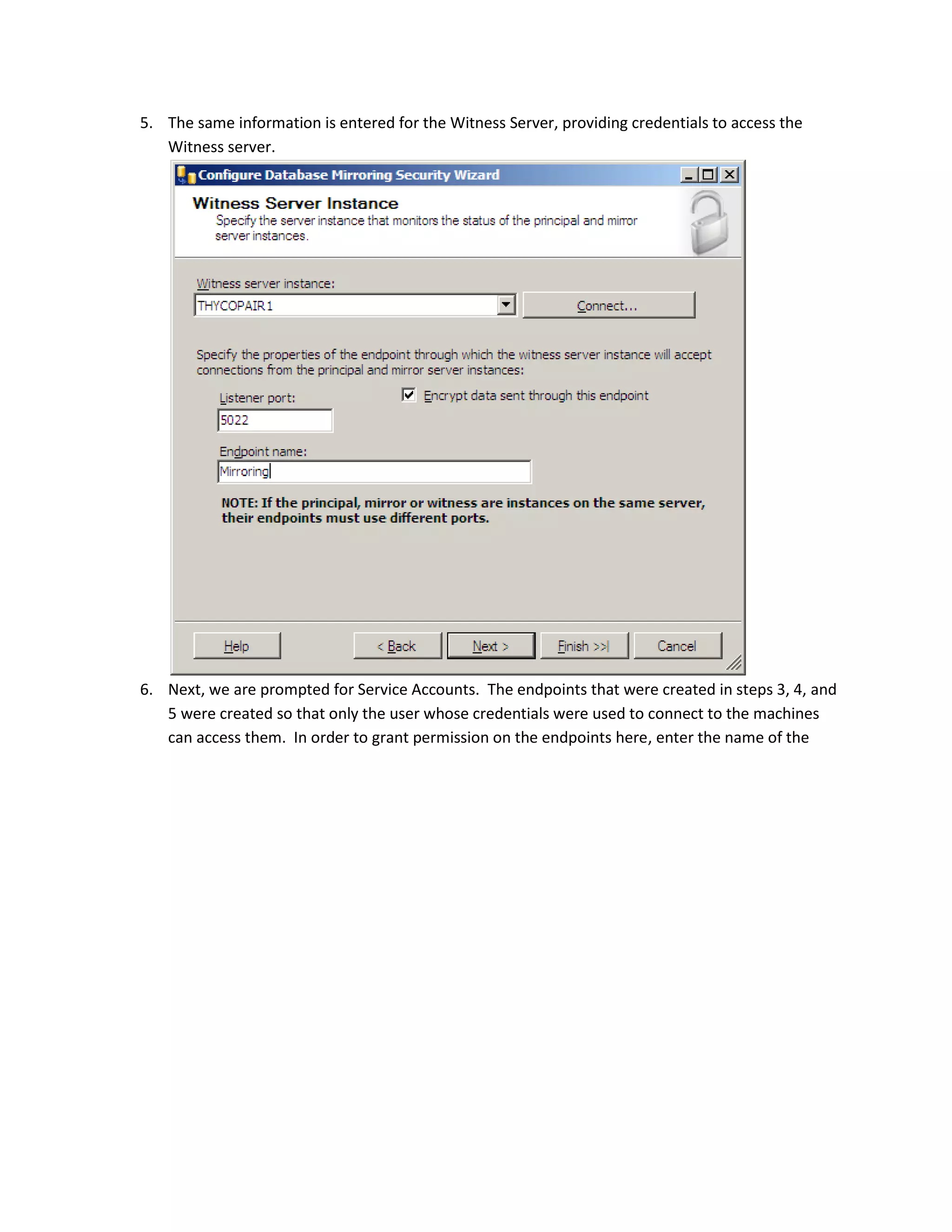 Sql server mirroring | PDF | Databases | Computer Software and Applications