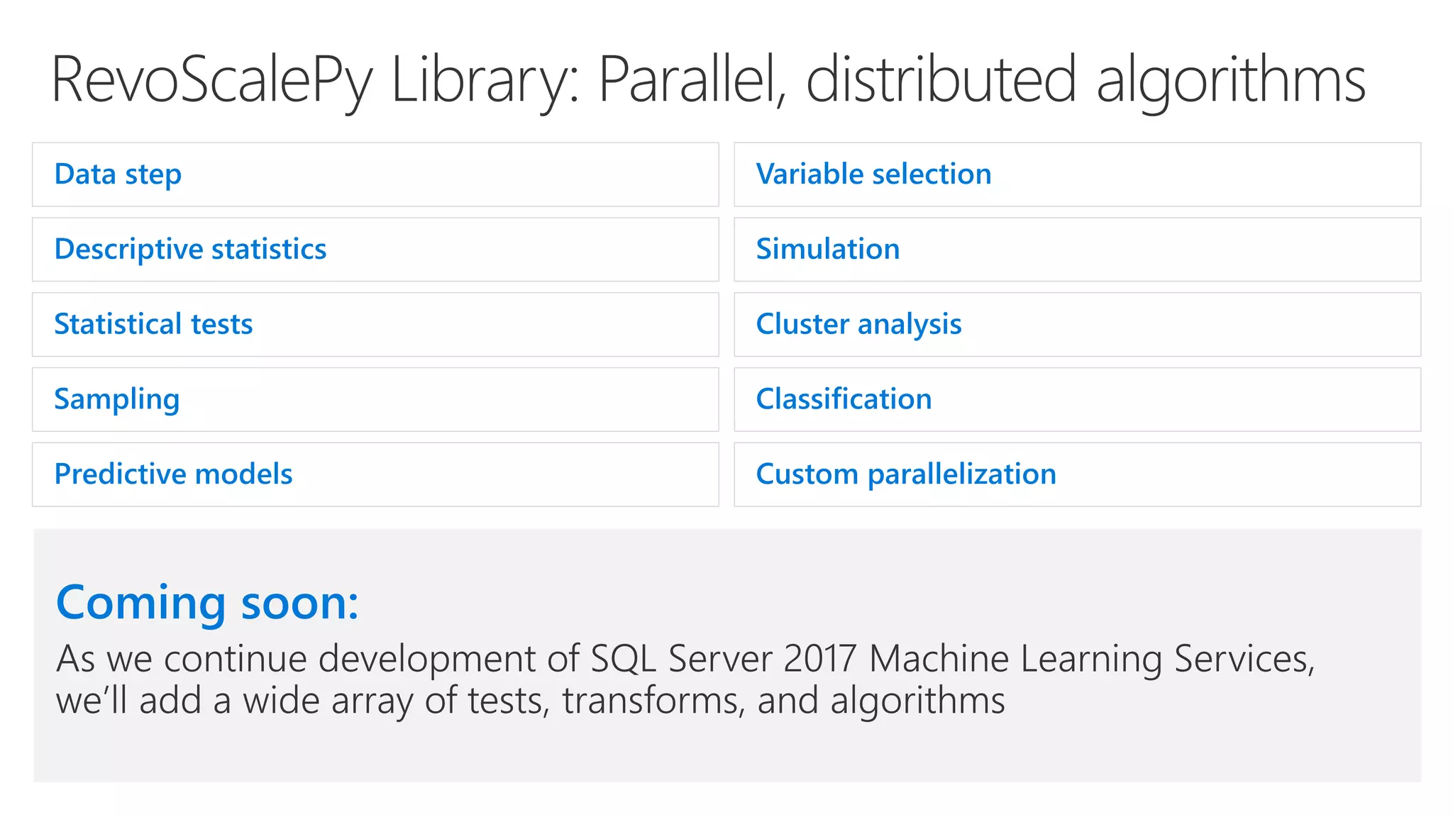 SQL Server 2017 Machine Learning Services | PDF | Computing | Technology & Computing