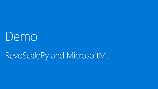 SQL Server 2017 Machine Learning Services | PDF | Computing | Technology & Computing