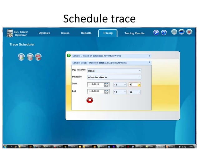 Sql Server Optimizer Screenshots | PPT