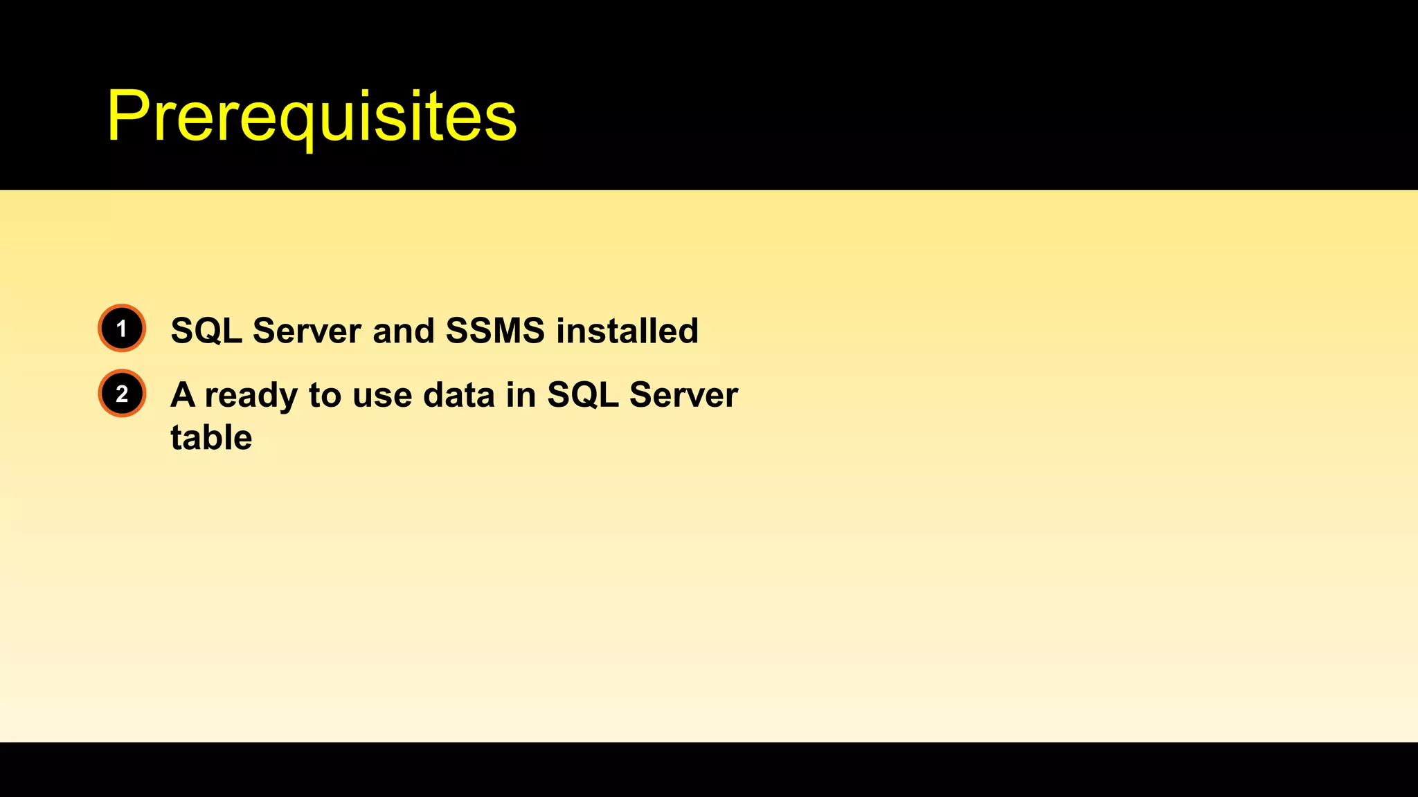 Sql Server Part 1 6pptx