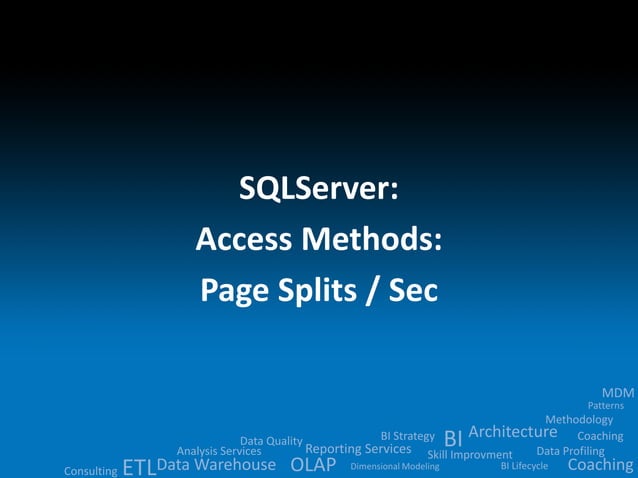 SQL Server Performance Counters 101 | PPTX