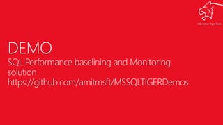 PASS VC: SQL Server Performance Monitoring and Baselining | PPT