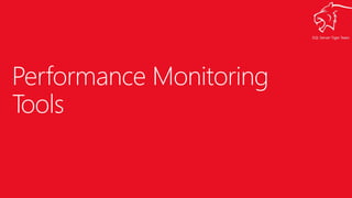 PASS VC: SQL Server Performance Monitoring and Baselining | PPT