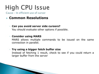 Sql server performance tuning | PPTX