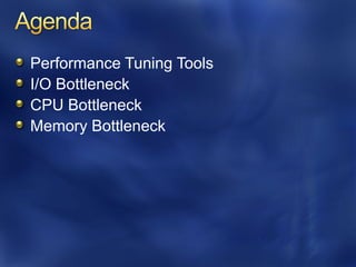 SQL Server Performance Analysis | PDF
