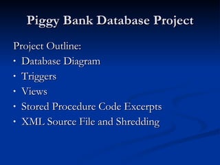 Sql Server 2008 Portfolio | PPT | Databases | Computer Software and Applications