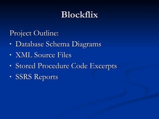 Sql Server 2008 Portfolio | PPT