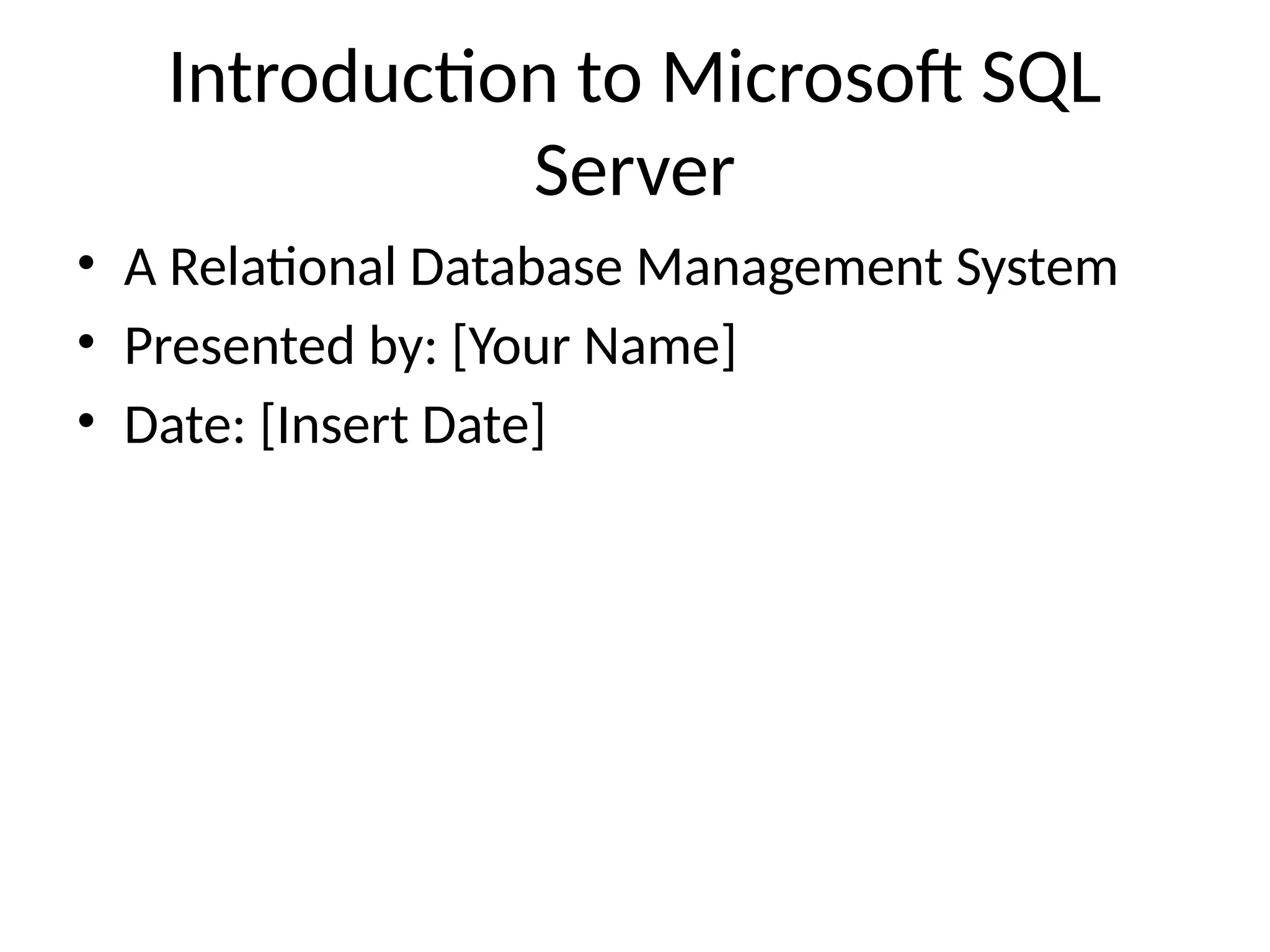SQL_Server_Presentation intoduction.pptx