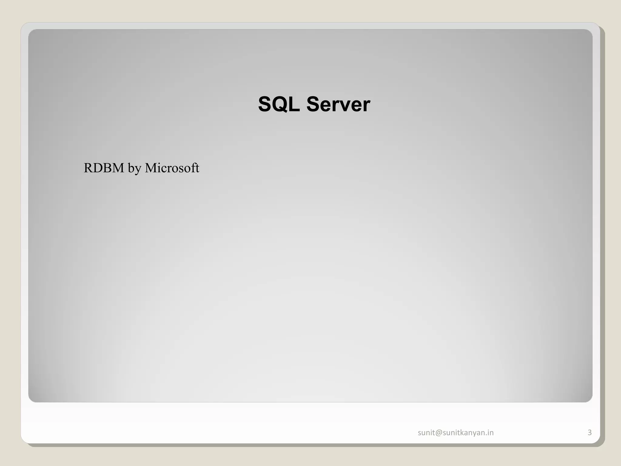SQL Server Security | PPT | Databases | Computer Software and Applications