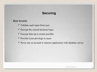 SQL Server Security | PPT