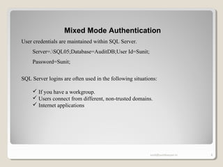 SQL Server Security | PPT