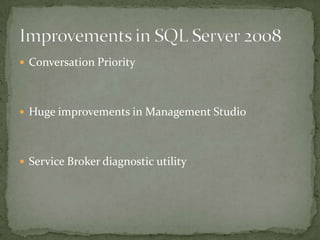 SQL Server Service Brokers | PPTX