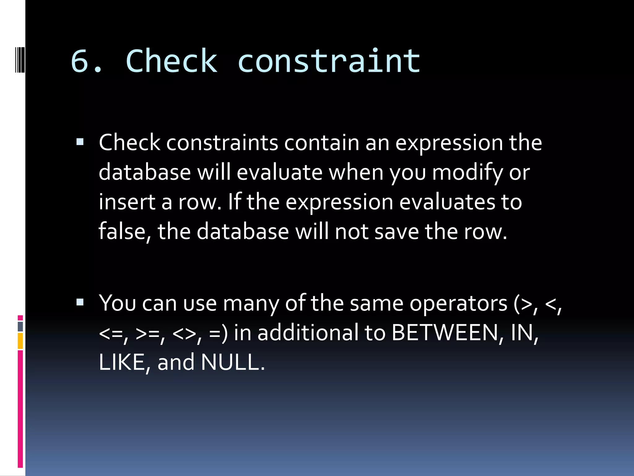Sql server ___________session_15(data integrity) | PPTX