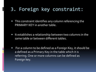 Sql server ___________session_15(data integrity) | PPTX