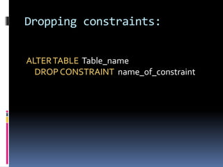 Sql server ___________session_15(data integrity) | PPTX