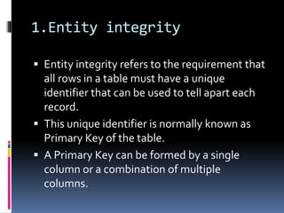 Sql server ___________session_15(data integrity) | PPTX