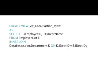 Sql server ___________session_16(views) | PPT