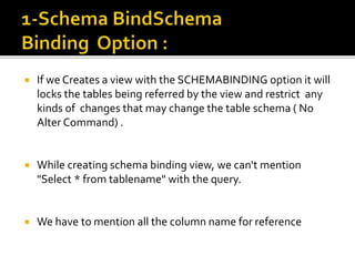 Sql server ___________session_16(views) | PPT