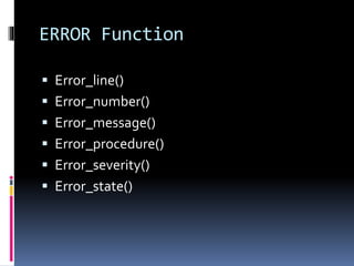 Sql server ___________session_18(stored procedures) | PPTX