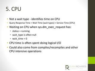 SQL Server Wait Types Everyone Should Know | PPTX | Databases ...