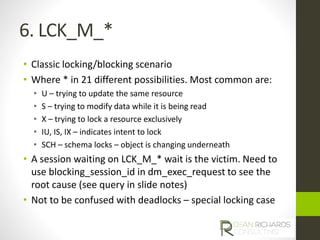 SQL Server Wait Types Everyone Should Know | PPTX | Databases ...