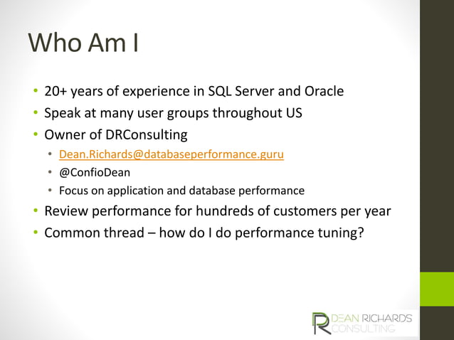 SQL Server Wait Types Everyone Should Know | PPTX | Databases ...