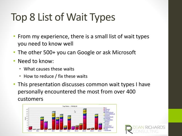 SQL Server Wait Types Everyone Should Know | PPTX | Databases ...