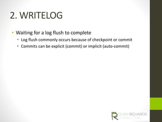 SQL Server Wait Types Everyone Should Know | PPTX | Databases ...