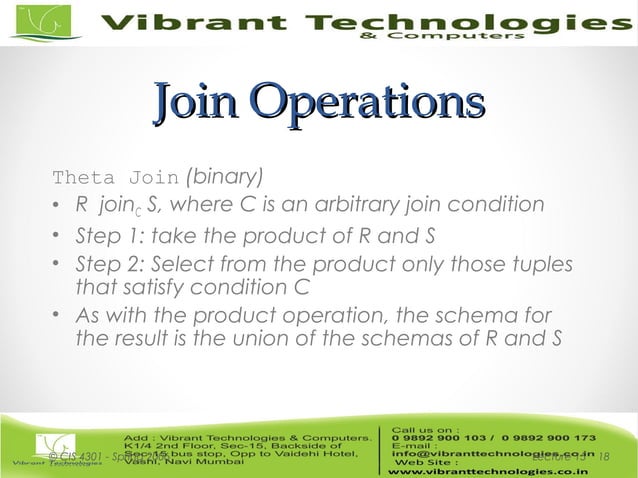 SQL- Introduction to SQL Set Operations | PPT | Databases | Computer Software and Applications