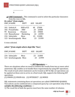 Sql smart reference_by_prasad | PDF