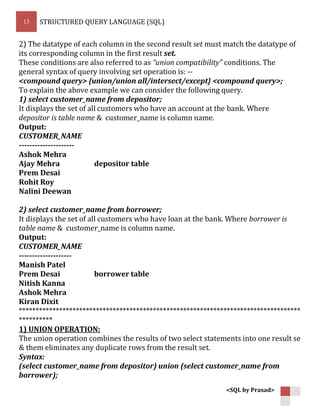 Sql smart reference_by_prasad | PDF