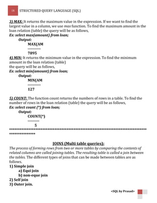 Sql smart reference_by_prasad | PDF