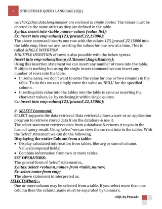 Sql smart reference_by_prasad | PDF