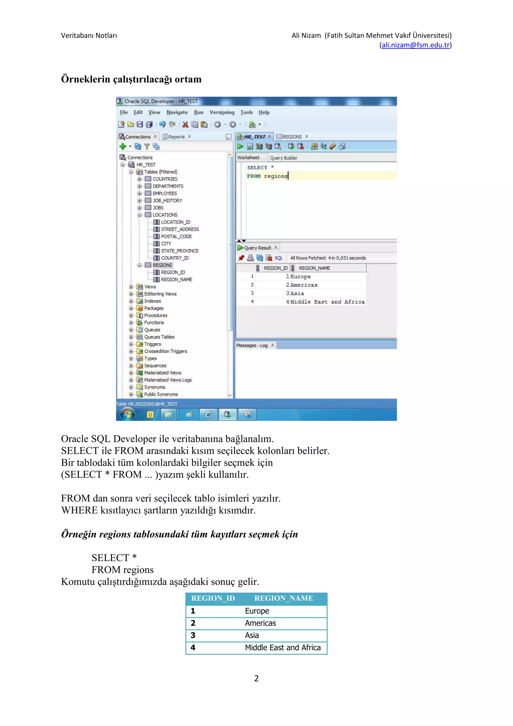 Sql sorgu işlemi (4) | PDF
