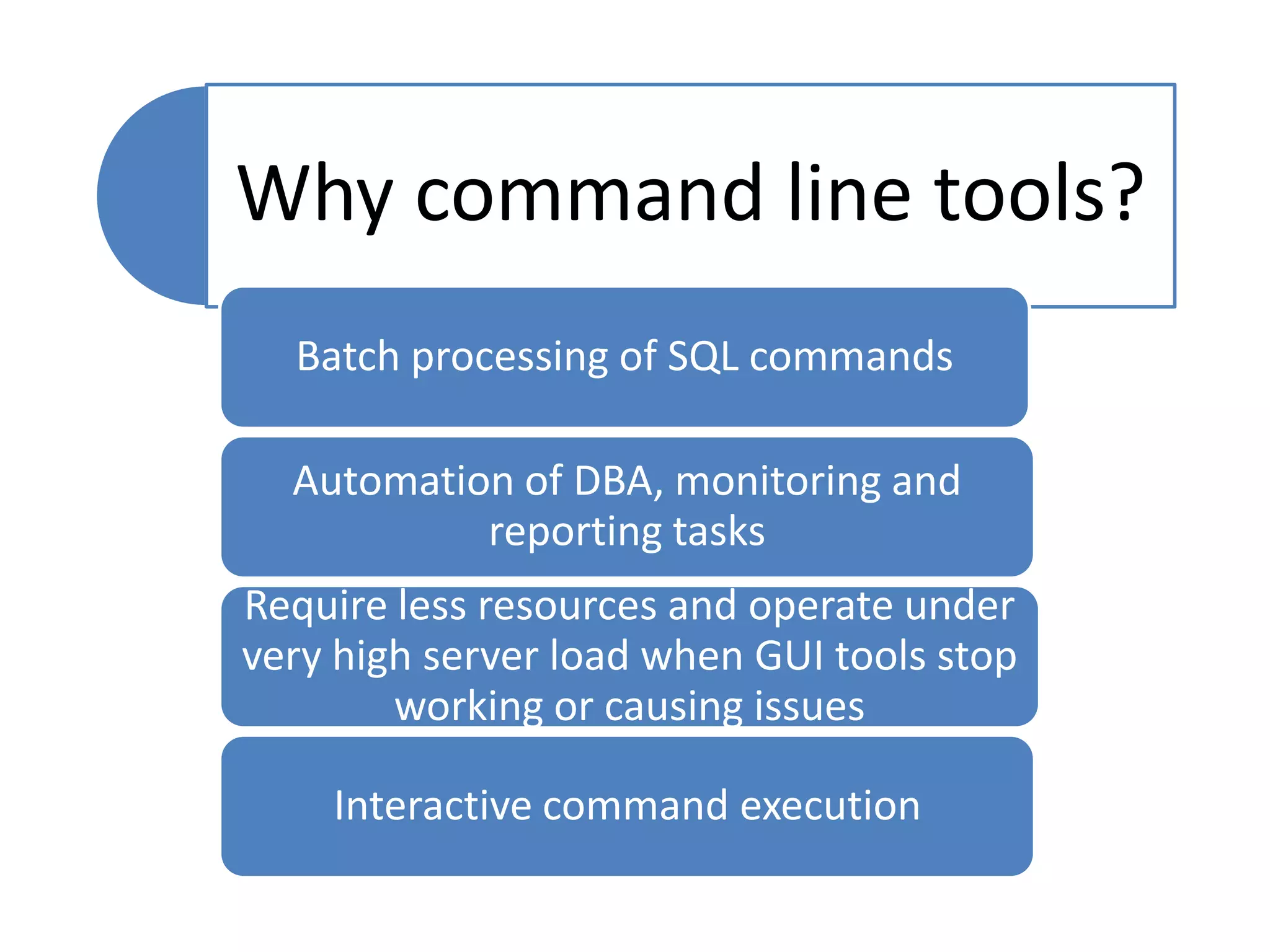 SQLS*Plus SQL Server command line tool | PPT SQLS*Plus SQL Server command line tool | PPT