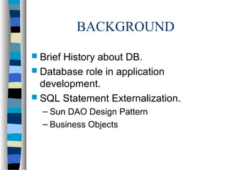 SQL Statement Template | PPT