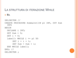 Sql stored procedures | PPT