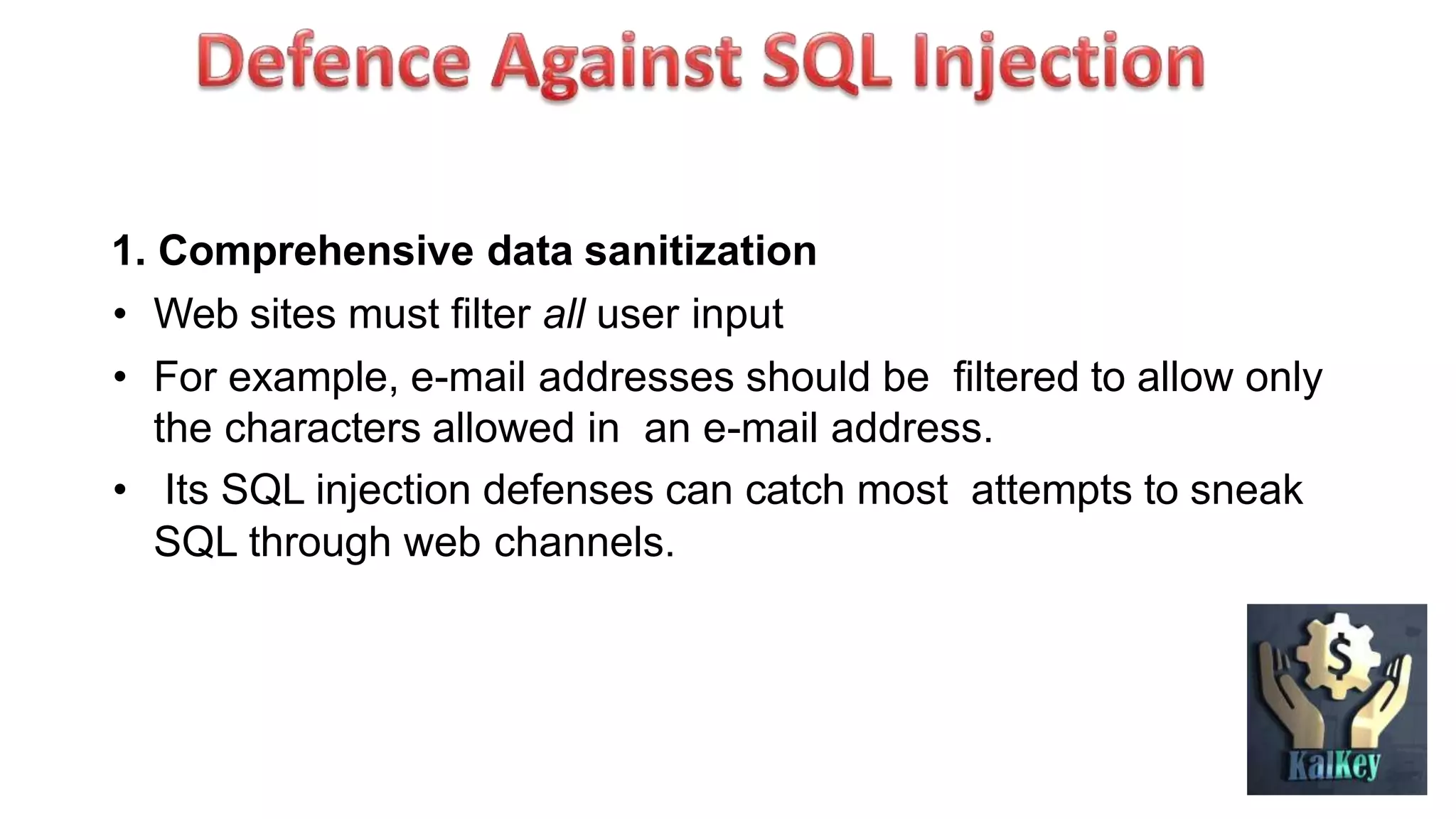 Sql Injection | PPTX