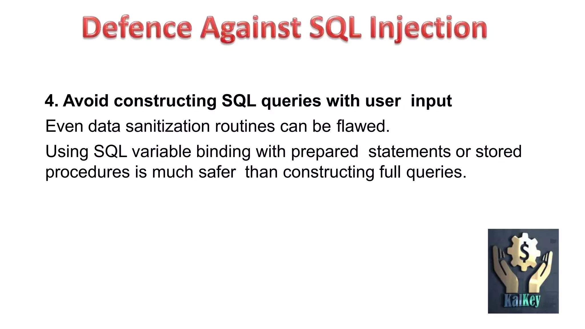 Sql Injection | PPTX