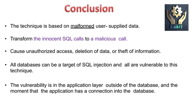 Sql Injection | PPT