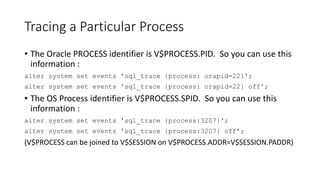 SQL Tracing | PPT