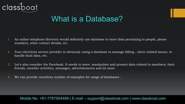 SQL training in Pune | PPT