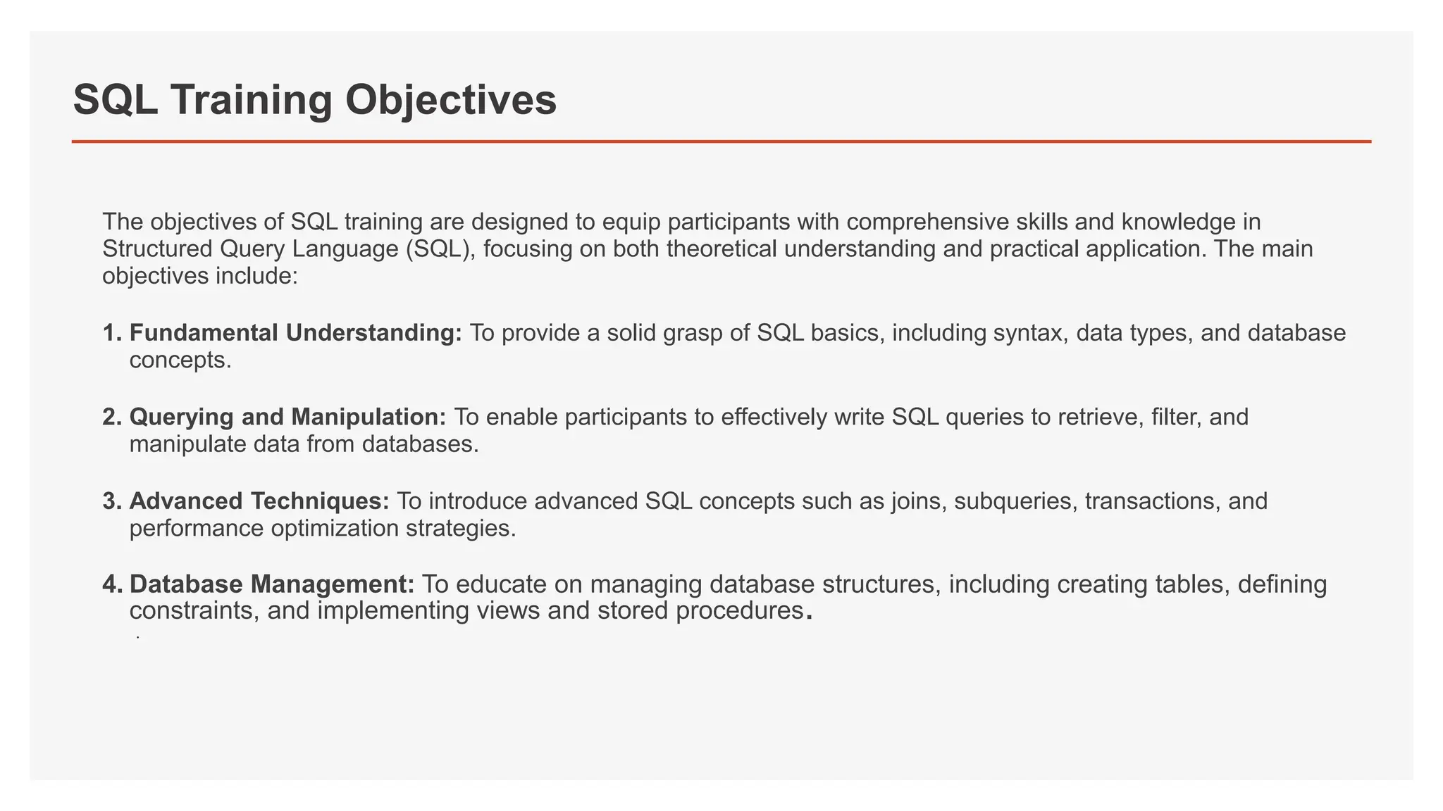 SQL Trainings in Inventateq ( Bangalore) | PPT