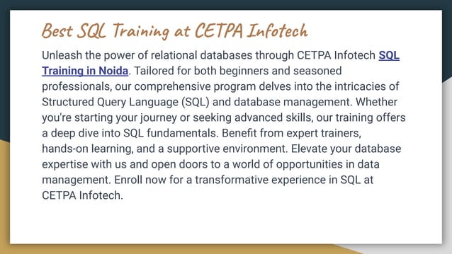 SQL Training in Noida.pdf