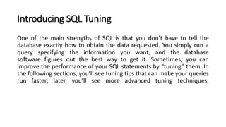 Sql Tuning | PPTX