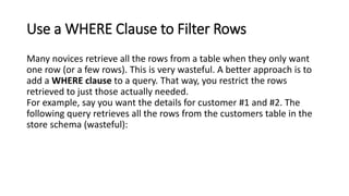 Sql Tuning | PPTX | Databases | Computer Software and Applications