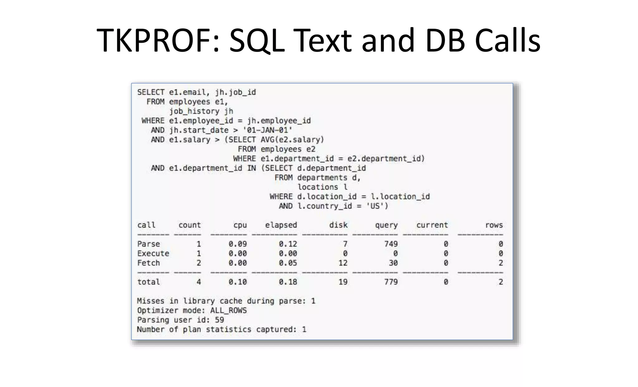 SQL Tuning 101 | PPTX