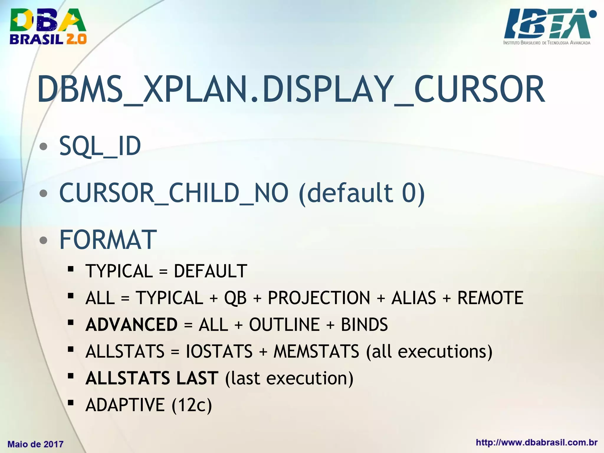 Oracle SQL Tuning | PPT