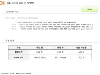 Sql tuning case study | PDF